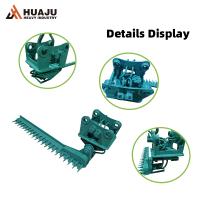 China Excavator Mounted Hydraulic Hedge Trimmer for 5-8 Ton Excavators for sale