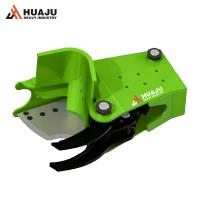China Hydraulic Tree Shear for Excavator 20-30 Ton Hardened Alloy Steel Blades for sale