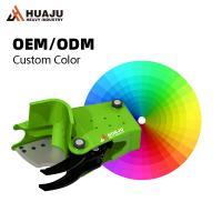 China Hydraulic Tree Shear for Excavator 20-30 Ton Hardened Alloy Steel Blades for sale