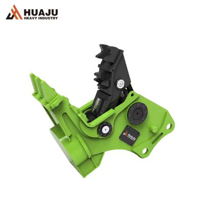 China Hydraulic Magnet Pulverizer for Demolition HJCS Alloy Steel 360 Degree Rotation for sale