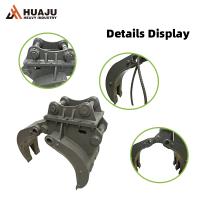 China Multi Purpose Grab Mechanical Hydraulic 400 Grade Steel 5 Finger Excavator Attachment for sale