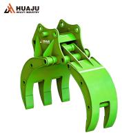 China Multi Purpose Grab Mechanical Hydraulic 400 Grade Steel 5 Finger Excavator Attachment for sale