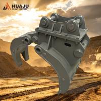 China Multi Purpose Grab Mechanical Hydraulic 400 Grade Steel 5 Finger Excavator Attachment for sale