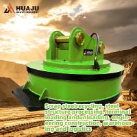 China Electromagnetic Lifting Magnet 1.6T Capacity for Steel Plate Handling for sale