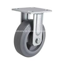 China 6mm Thickness 400kg Load Capacity Rigid TPE Caster 7008-56 for Industrial Machinery for sale