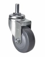 China 70kg Threaded Swivel PU Caster 3