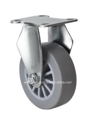 China 2mm Thickness 62mm Diameter Edl Mini Rigid TPE Caster 26025-53 for High Load Capacity for sale