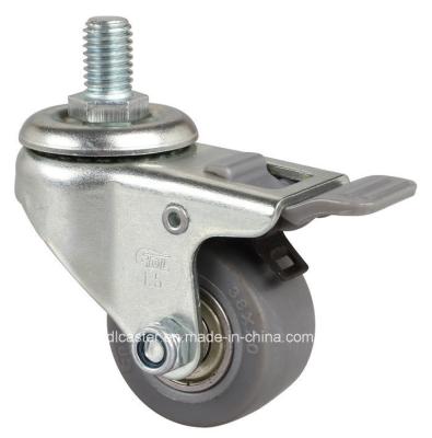China Grey Zinc Plated Caster for Application Edl Mini 1.5