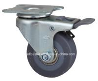 China TPE Wheel Material 35kg Capacity Plate Brake Caster for Edl Mini 2 2622-56 for sale