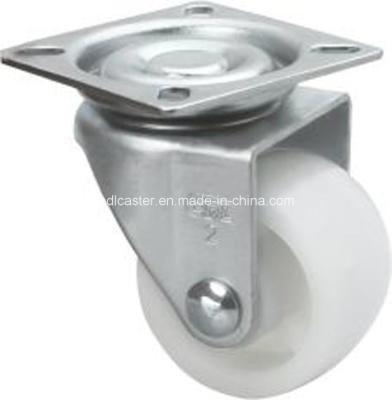 China 80kg Plate Swivel Po Machine Caster 3112-04 White Color and Heavy-Duty Performance for sale