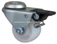China 80kg Bolt Hole Brake Po Machine Caster 3182-04 for White Color Application Brake for sale