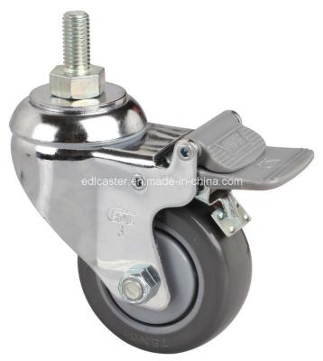 China 130kg Load Capacity Grey Caster for Edl Chrome 4