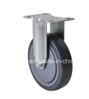 China 130kg Rigid Grey PU Caster for Medium Duty Applications Z5705-77 5