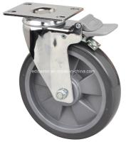 China 130kg Maximum Load Customized Request PU Caster 6