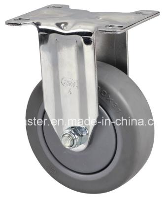 China Medium Duty 110kg Rigid TPE Caster Z5703-57 for Industrial Applications Handling for sale