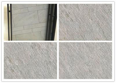 China Light Grey Glazed Porcelain Floor Tiles 10mm Thickness Scratch Resistant for Commercial and Residential Use for sale