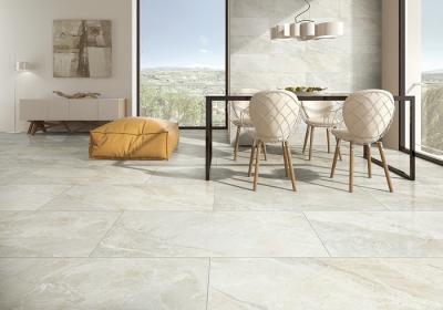 China 24x48 Super White Matte Porcelain Tile for Bathroom & Exterior Use - 0.47 Inch Thickness for sale