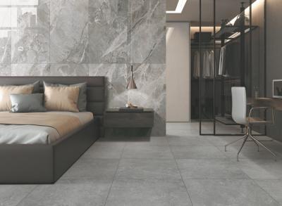 China Hotel Grade Polished Porcelain Floor Tiles 600x600mm & 800x800mm with Breccia Stone Pattern for Commercial Use for sale