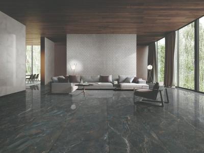 China 600x1200mm Polished Porcelain Floor Tiles with 35 N/mm² Compression Resistance and Three Surface Finishes for sale