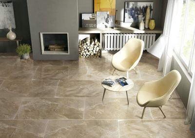 China Marble Look Porcelain Bathroom Wall Tiles 300x600mm & 600x600mm with PEI 4 Rating and 0.5% Water Absorption for sale