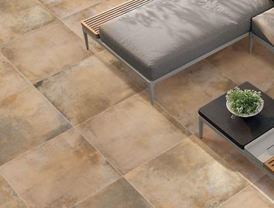 China Stain Resistant Marble Effect Ceramic Wall Tiles with Yellow Accent Coloring | 3% Water Absorption for sale