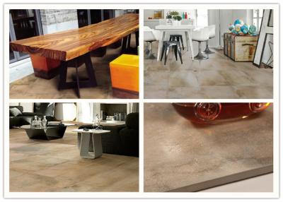 China Renewable Travertine Porcelain Tile 600x600mm with Accurate Dimensions and Fine Air Permeability for sale
