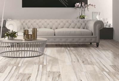China Indoor Wood Grain Porcelain Tile - Chemical Resistant Commercial Flooring with Frost Resistance for sale