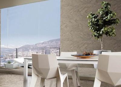 China Fine Durability Sandstone Porcelain Tile Outdoor Floor 600x600mm 800x800mm Bright Surface Renewable R10 Slip Resistance for sale