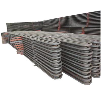 China Fin Pitch Round Superheater And Reheater Coil Customized Serrated for sale