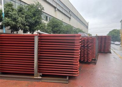 China Economizer Upper Bundle Arrangement Super Heater Coil With Anti Corrosion Shield CFB Boiler for sale