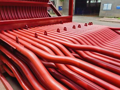 China Argon Arc Welding Boiler Membrane Wall SA 210 A1 Alloy Steel Water Wall Panel for sale