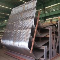 China Multiple Nozzles Customized Length Painted Water Curtain Wall Panel for sale