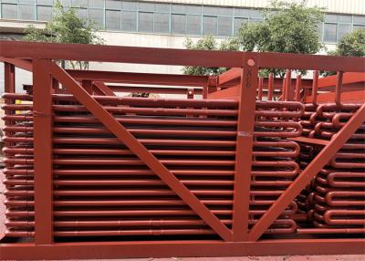 China Boiler Economizer HH Double H Fin Tube Heat Exchanger For Waste Heat Recovery System for sale