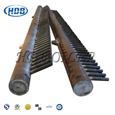 China Carbon Steel Boiler Headers with Max. 20t/h Steam Production and Natural Circulation Water Tube Design for sale