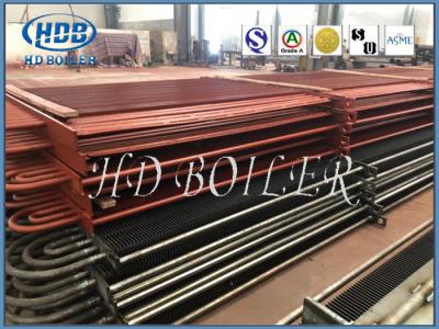 China H Type Tube Exhaust Gas Economizer High Efficient Heat Exchange With Headers for sale