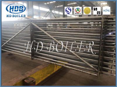 China Industrial Power Station Spiral Finned Tube Economiser In Boiler Carbon / Stainless Steel for sale