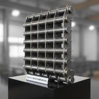 China SA210 Gr.C Carbon Steel Boiler Membrane Wall Panel with φ51×5mm Seamless Tube and High-Frequency Resistance Welding for HRSG Water Wall Section for sale