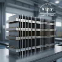 China 12Cr1MoVG Alloy Steel Waste Heat Recovery Membrane Wall Panel φ51×5mm for HRSG Boiler Section with 540°C Rating for sale