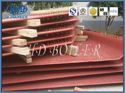 China Carbon Steel Water Wall Panel , Boiler Membrane Wall Embossing Surface for sale