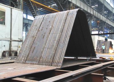 China Alloy Steel Water Wall Panels , Water Wall Tubes In Boiler For Reduce Heat Loss for sale