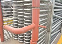 China Bare Tube Type Stainless Steel Boiler Economizer With Headers SCR System Recovery Flue Gas for sale