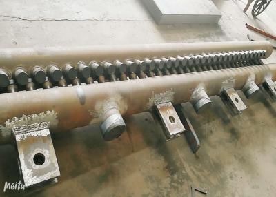 China Medium Alloy Boiler Manifold Header For Coal - Fired CFB Boiler Water Wall Panel for sale