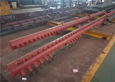 China High Efficient ASME Alloy Steel Boiler Manifold Header With Pipe Header Cover for sale