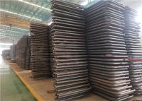 China Inverted Carbon Steel Boiler Reheater Coil With Proper Steam Drainage for sale