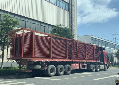 China Natural Circulation Carbon Steel Fin Tube Economizer With Header for sale