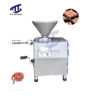 China Maisheng Automatic Hydraulic Sausage Stuffer Meat Filling Machine Large Sausage Making Machine for sale