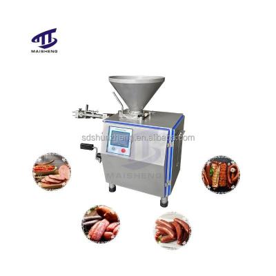 China Automatic Sausage Stuffer Filling Machine Meat Stuffer  Vacuum Sausage Stuffer Meat Product Making Processing Machine for sale