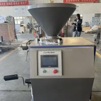 China Industrial Automatic Hydraulic/Electric Sausage Stuffer Filling Machine - Meat Processing Equipment for Chorizos & Food Shops for sale