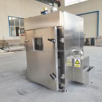 China Maisheng Meat Ham Chicken Turkey Salmon Smokehouse Oven Electric Meat Smoking Oven Sausage Production Line for sale