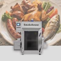 China Maisheng High-Automation Electric Meat Smoker Oven Automatic Sausage Smoking Machine with Core Motor Component for sale